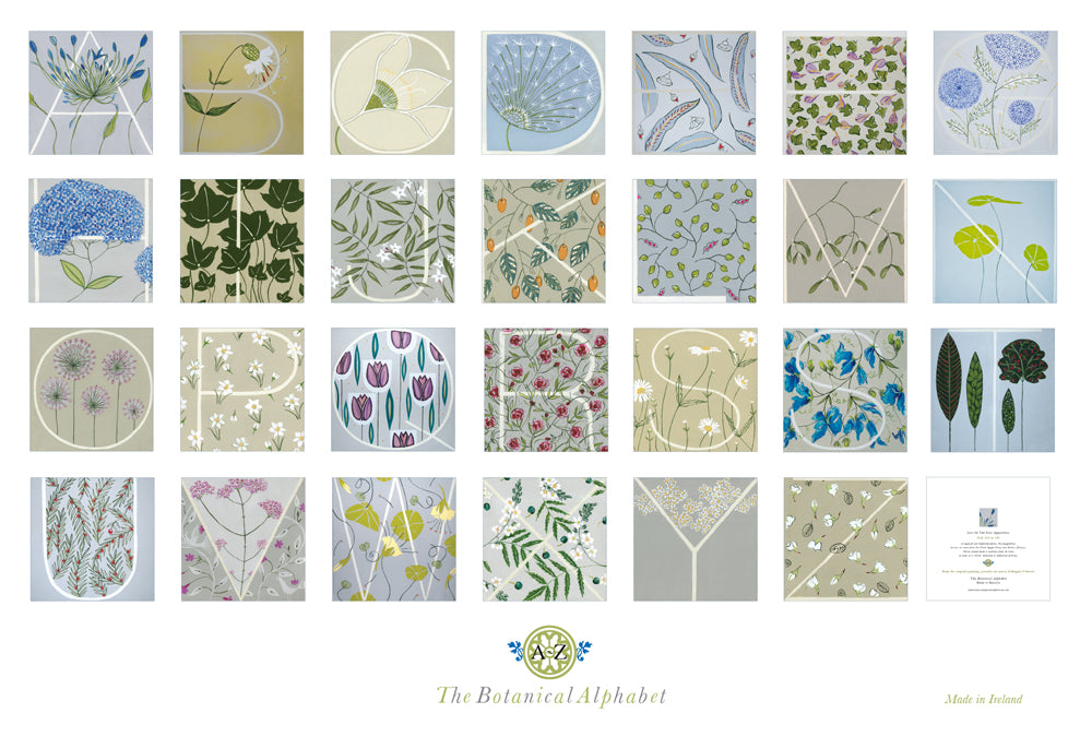 The Botanical Alphabet - Cards – The Garden